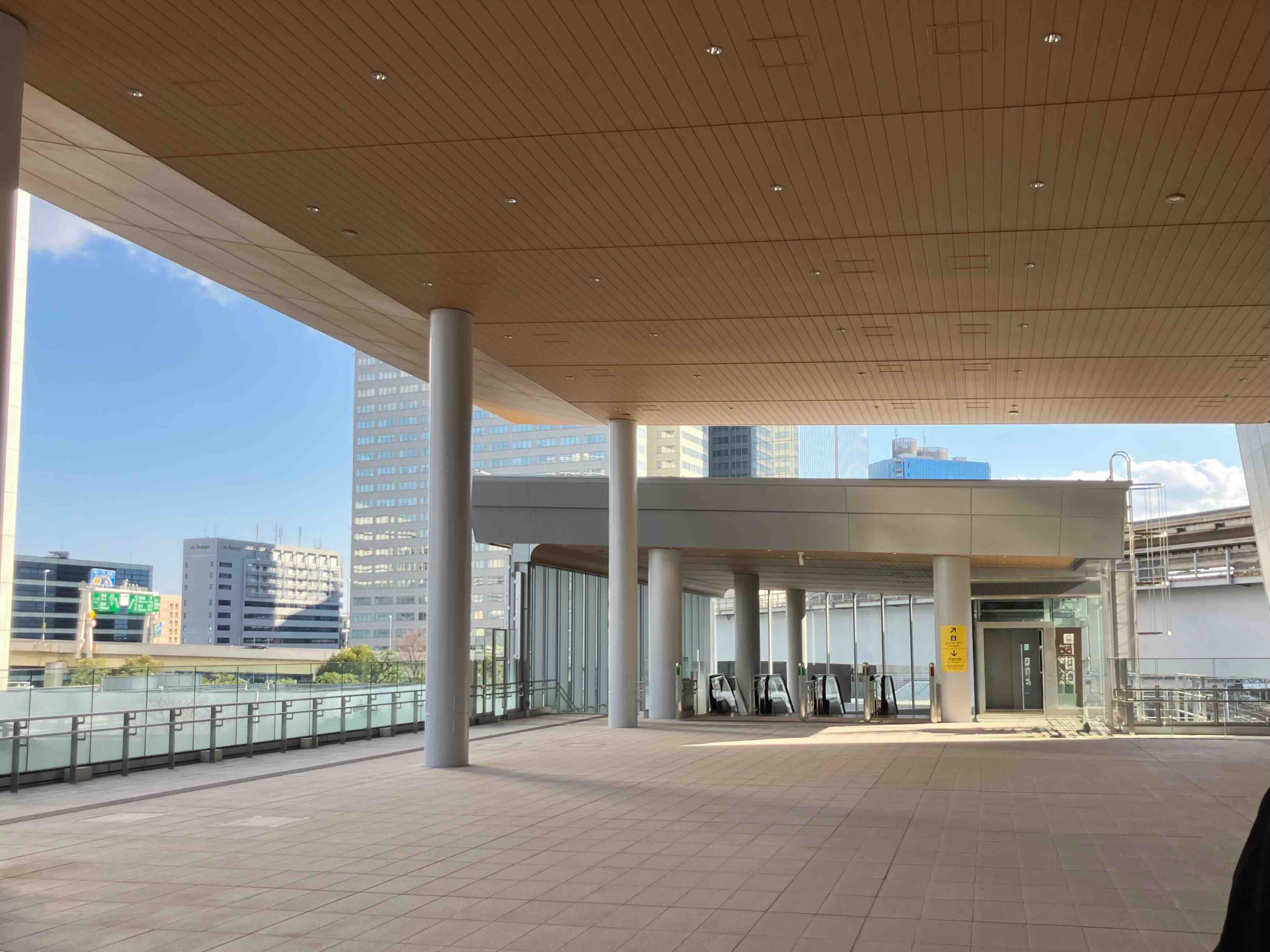 BLUE FRONT SHIBAURAのGREEN WALKの開通 – 高輪周辺再開発